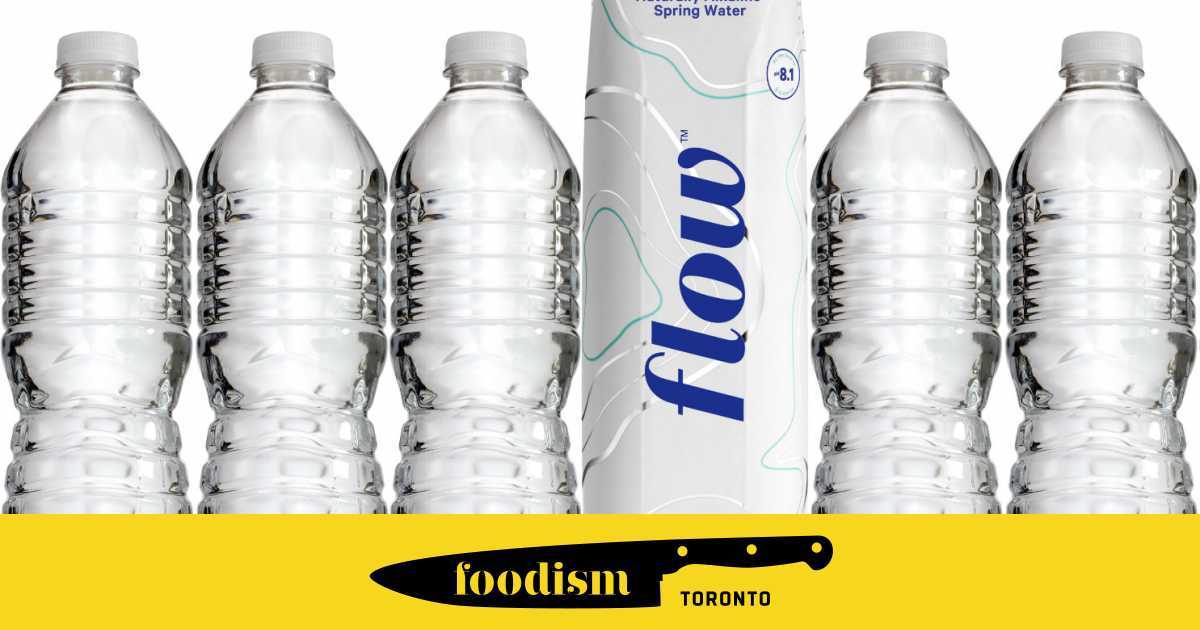 Bottle Service: Flow Water | Foodism CA