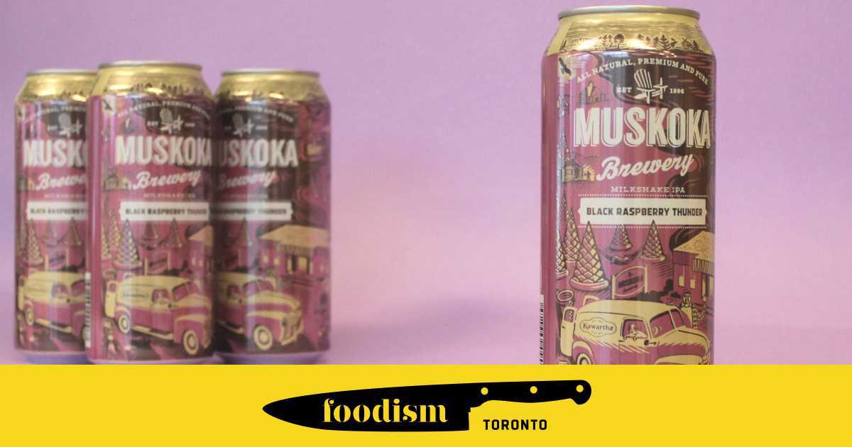 Drink review: Muskoka Brewery's Black Raspberry Thunder | Foodism CA